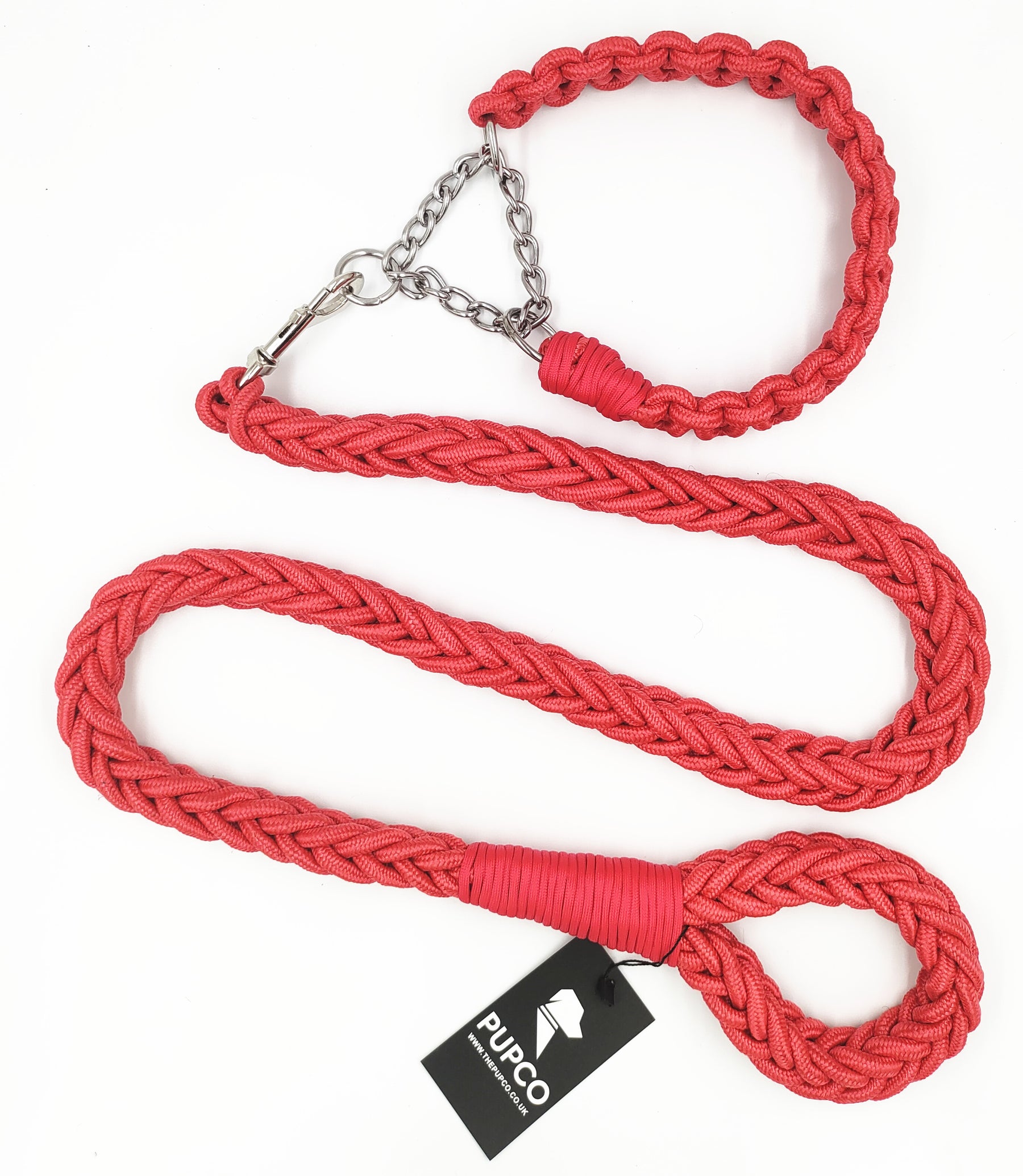 Paracord Rope Lead & Collar Set - Slip On Dog Lead | Thepupco